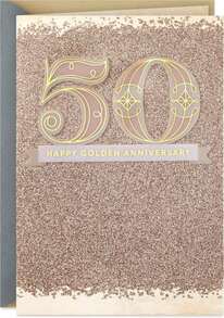 Hallmark 50th Anniversary Card (Golden Anniversary) | SHEIN USA