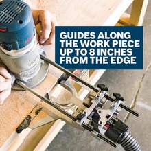 BOSCH RA1054 Deluxe Router Edge Guide With Dust Extraction Hood ...
