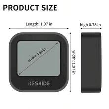 Digital Hygrometer Thermometer Room Temperature Humidity Meter Indoor ...