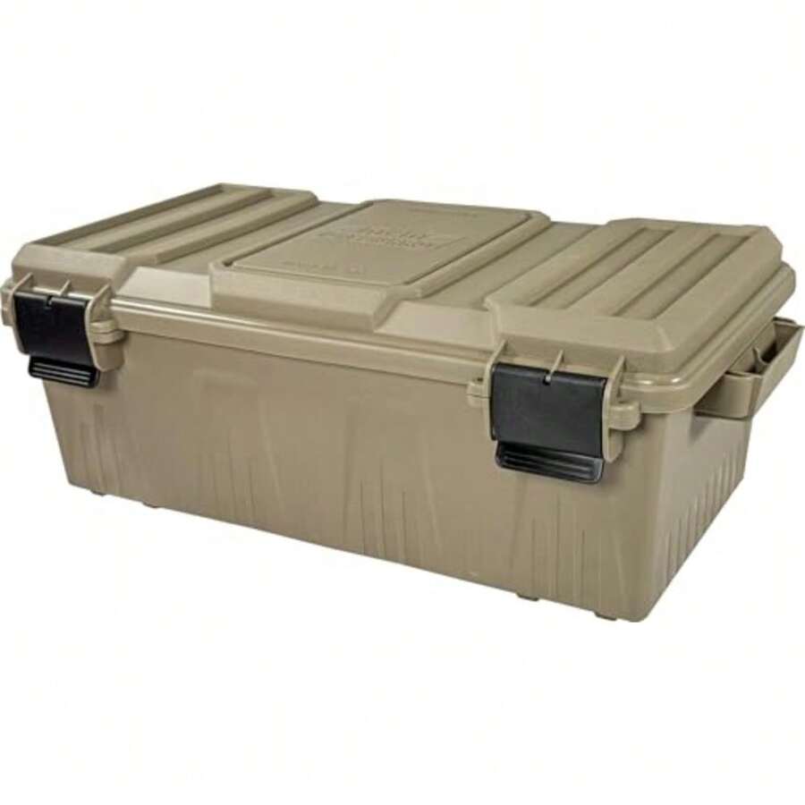 ACDC30 Divided Ammo Crate Utility Box Water- Resistant Stackable Snap ...