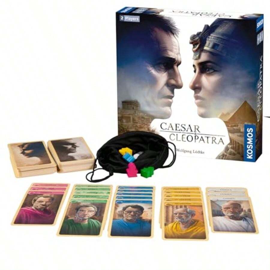 Caesar And Cleopatra Tactical Two-Player Game Historical Thames And ...