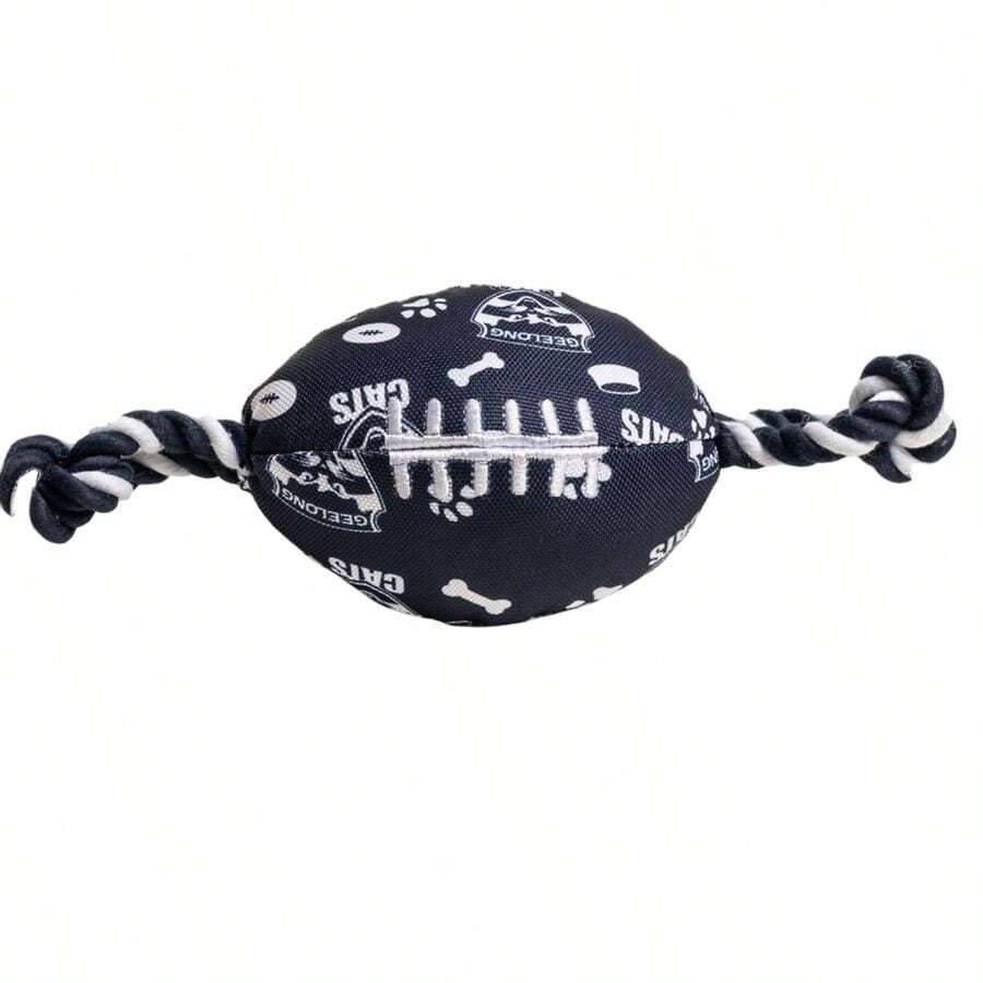 Cats Official AFL Dog Chew Toy, Durable Rubber, Featuring Club Colours ...
