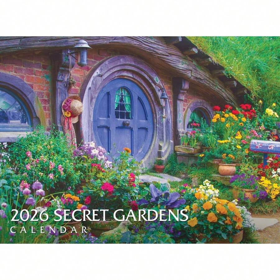 Selected Goods2026 Secret Gardens Wall Calendar A1VS | SHEIN USA