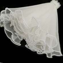 2pcs Crinkle Pearl Floral Wrapping Paper, Crinkle Pearl Organza Flower ...