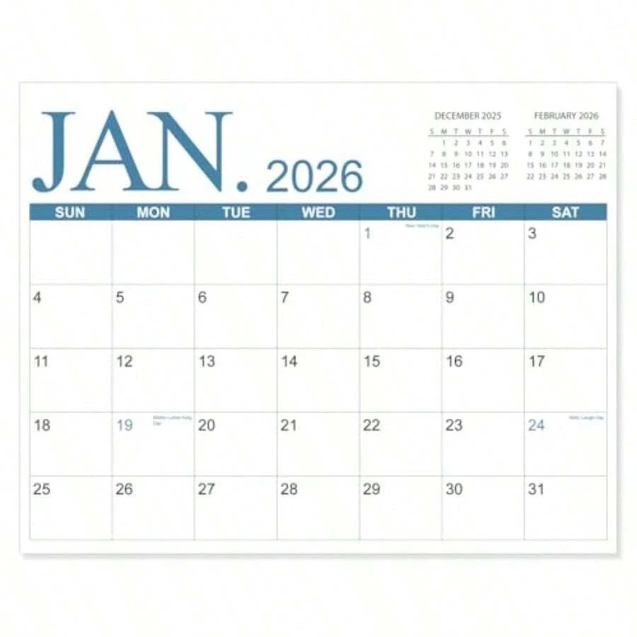 Calendar 2026 Magnetic Fridge Calendar From January 2026 To June 2027 ...