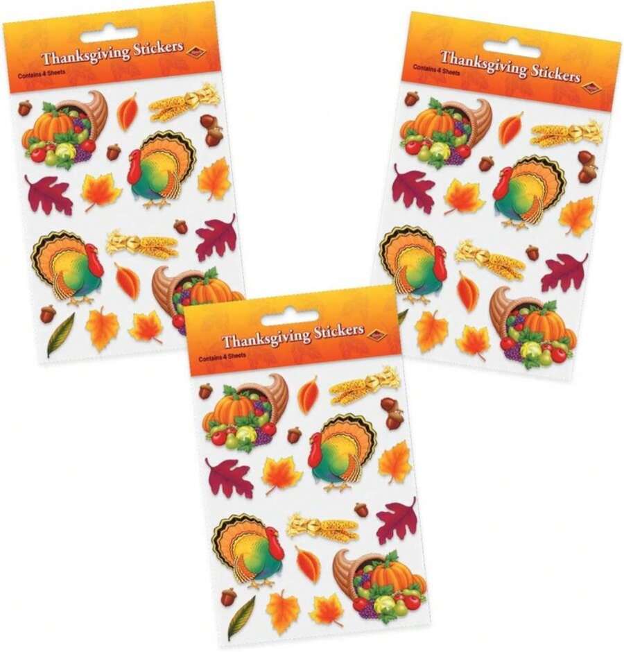 Thanksgiving Stickers (12 Sheets) | SHEIN USA