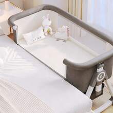 5 In 1 Baby Bassinet Bedside Sleeper, Convertible Baby Crib With ...