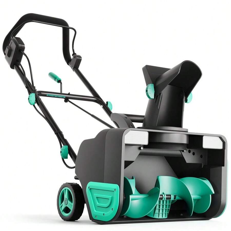 Beaully Corded Push Snow Blower, Brushless Electric Snow Blower, Snow ...
