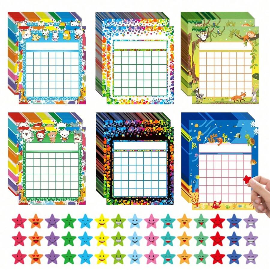 Classroom & Home Behavior Reward Incentive Chart, Sticker Reward Chart ...