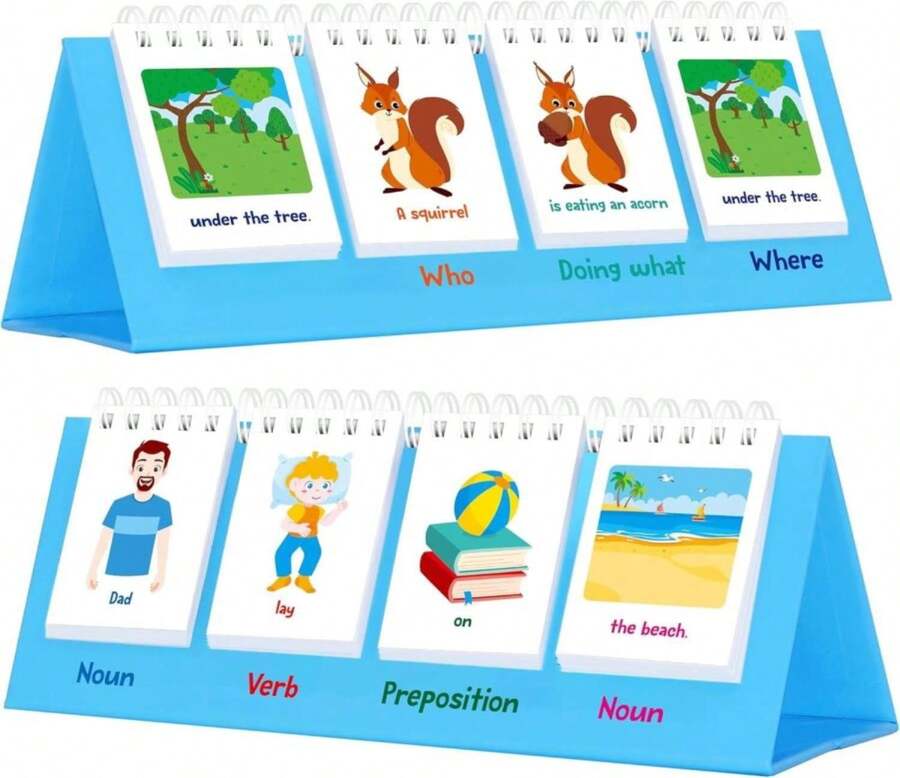 CVC Word Flip Chart - Double Sided 40 Short Vowel Word Flashcards ...