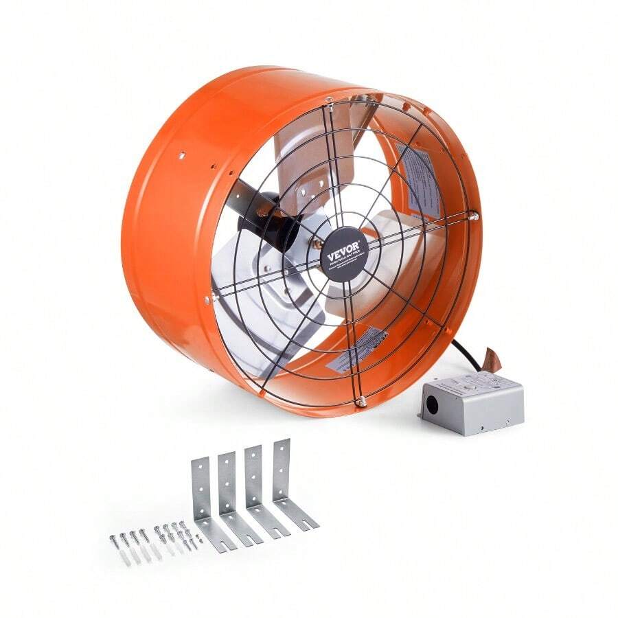 15 Inch Gable Mount Fan 1650 CFM Attic Exhaust Fan With Adjustable ...