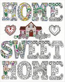 Home Sweet Home Zenbroidery Kit | SHEIN USA
