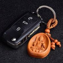 Buddha Keychain With A Feng Shui Wu Lou Lucky Charm Protection Amulet ...