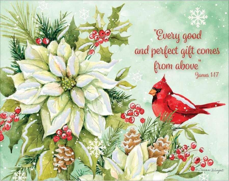 Lang, Sing Praise By Susan Winget Boxed Christmas Cards | SHEIN