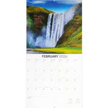 Waterfalls Calendar 2026 - Deluxe 2026 Cascading Waterfalls Wall ...