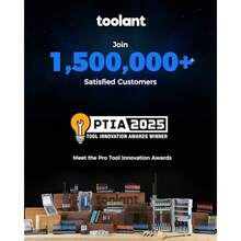 Toolant Impact Driver Bit Set Magnetic Screwdriver Bit Set 1/4'' Hex S2 ...