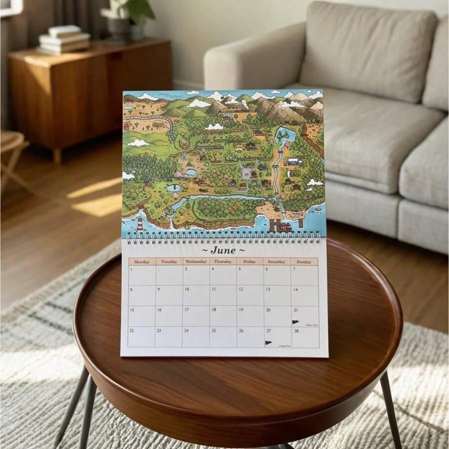 2026 Calendar - Stardew Valley Fan-Made Wall Calendar PRE 12 Monthly ...