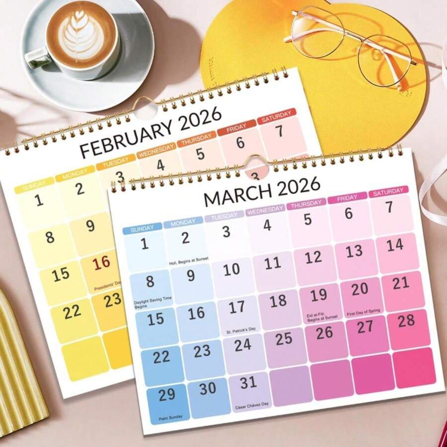 2026 Wall Calendar - 3 Month Wall Calendar 2026 Vertical, Dec. 2025 ...