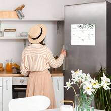 Beautiful 2025 - 2026 Magnetic Fridge Calendar - Runs From July 2025 ...