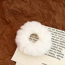 Autumn/Winter Plush Fleece Hair Tie Style Towel Loop Simple Hairband ...