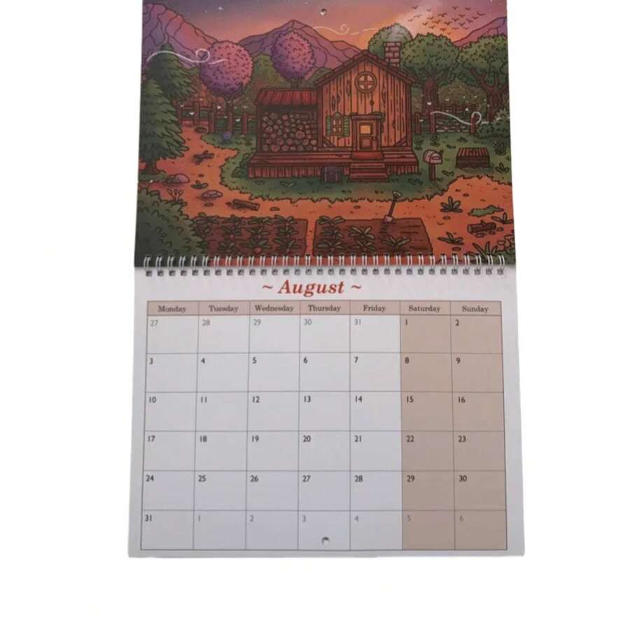 Stardew Valley Calendar For Room Home Decoration Fan-Made And ...