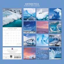 2026 Square Wall Calendar - Antarctica And Nature Scenes - 2026 ...