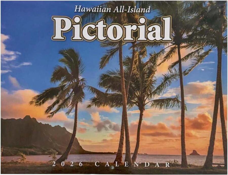 Islander Hawaii Hawaiian 2026 Twelve Month Wall Calendar (All Island ...