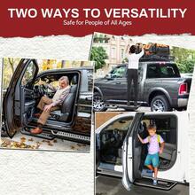 Running Boards For 19-26 Chevy 1500 Crew Cab 2-Stairs Drop Side Steps ...