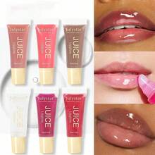 6Pcs Natural Lasting Fruit Jam Lip Gloss Beauty Makeup Custom Logo ...