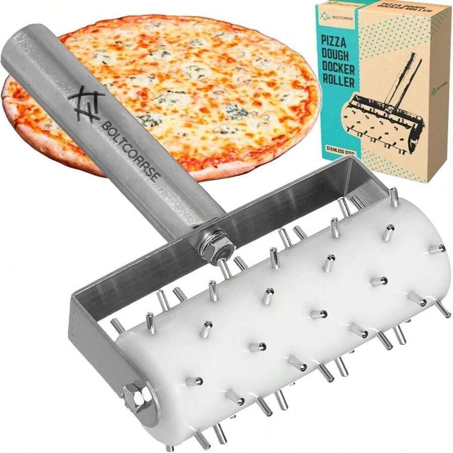 Professional Pizza Dough Docker Stainless Steel Pizza Roller With ...