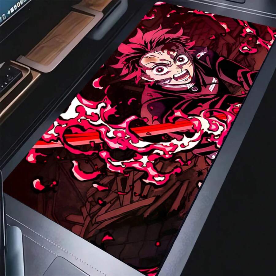 Alfombrilla de ratón con diseño de llama, tapete de escritorio con ...