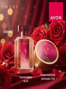 Avon Duo (2 pzs )IMARI, Agua de colonia 50ml + Crema suavizante ...