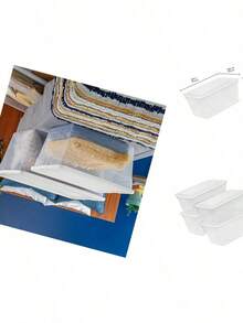 Sterilite 12-Pack 6 Quart Storage Box, Stackable Clear Plastic Bins ...