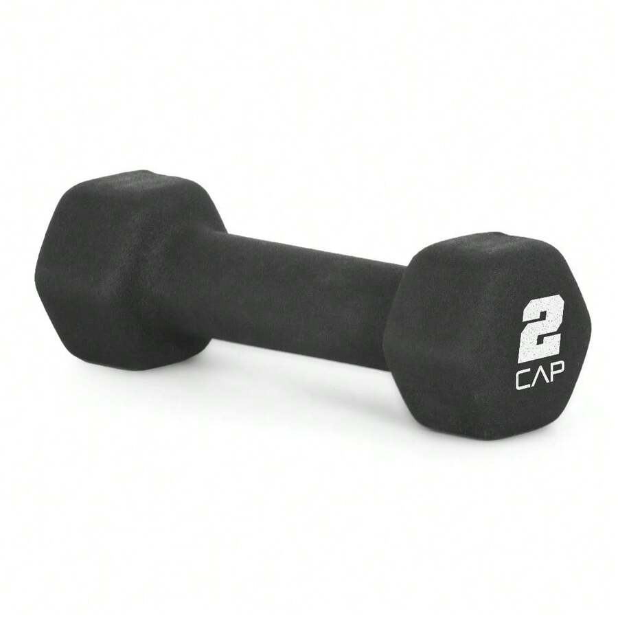 Neoprene Dumbbell 2lb Fitness Weight For Exercise Home Gym Workout ...