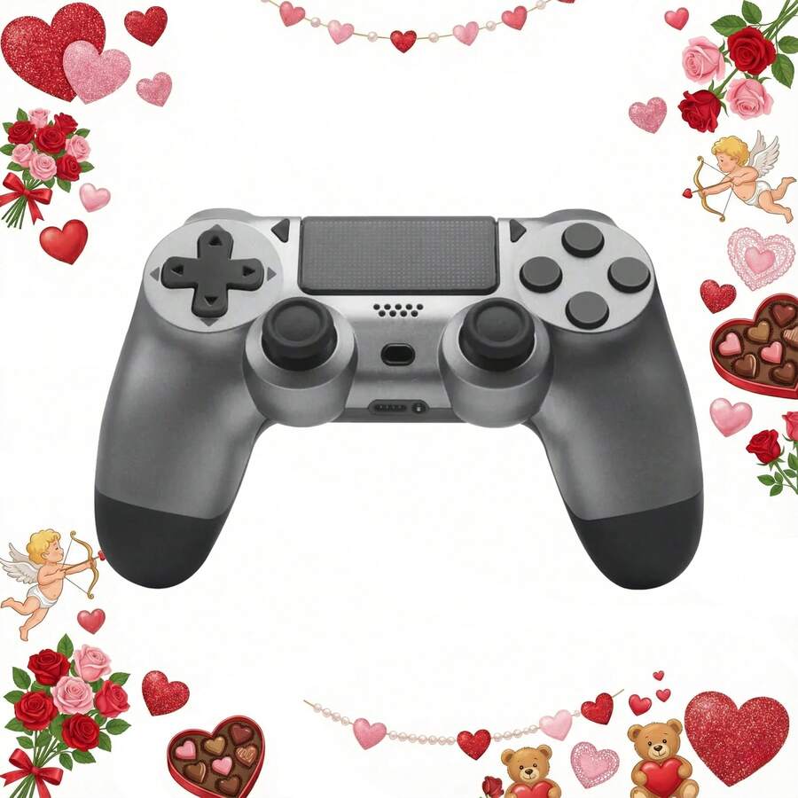 Mando inalámbrico con joystick de doble vibración para P-4/Slim/Pro ...