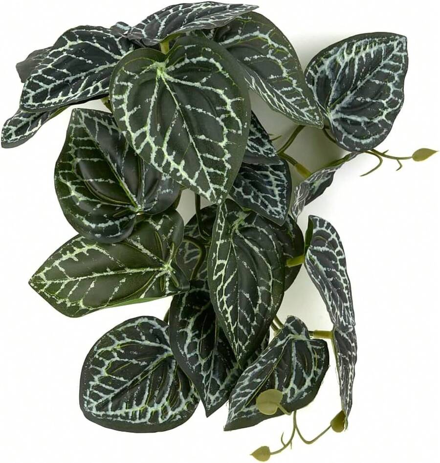 Reptile Plants For Terrarium, Amphibian Habitat Decor Artificial ...