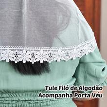 Medium Adult Guipure Lace Veil, Round Pointed (Zhara) - Christian ...