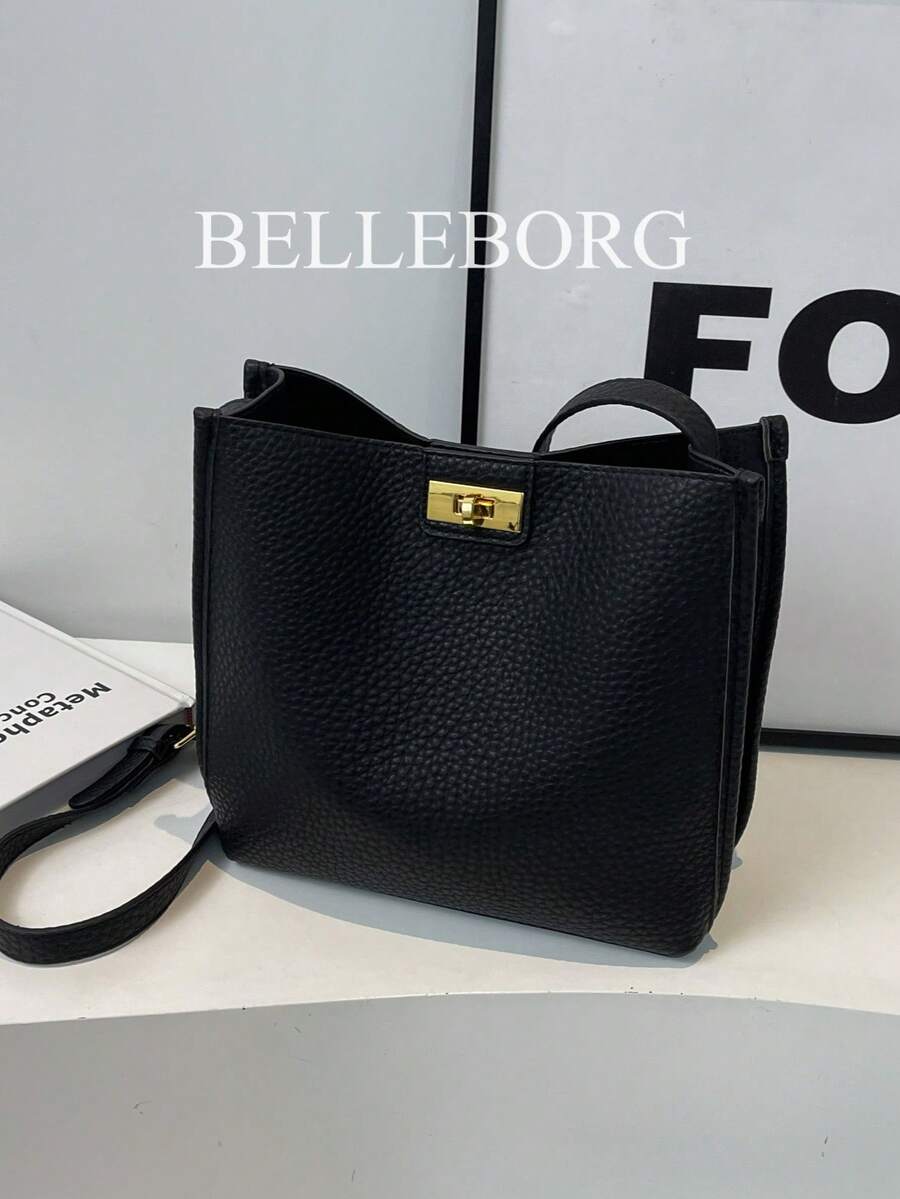 Lychee Texture Casual Outdoor Large Capacity Fashion Versatile Women ...