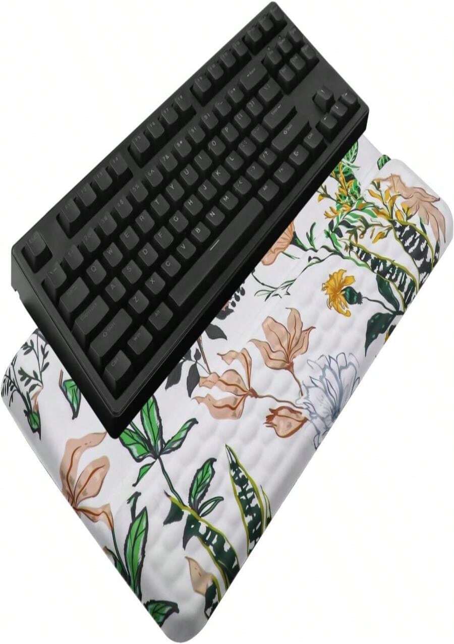 Computer Keyboard Stand With Wrist Rest, Ergonomic Tilted Keyboard ...