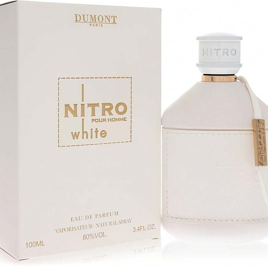 Duumont Nitro Eau De Parfum Blanco para Hombre, Botella blanca elegante ...