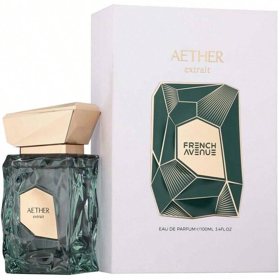 AETHER Extrait de Parfum unisex - Botella de vidrio texturizado en ...
