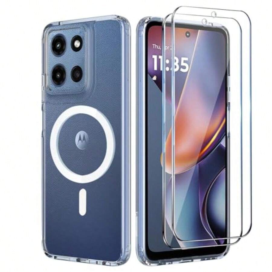 For Moto G 2025/2026 Case ClearMagnetic Moto G Play 2026 Phone Case ...