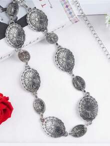 Women's Boho Chic Chain Belt, Country Vintage Style With Gold And ...