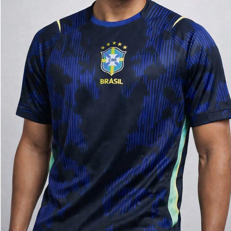 Camisa Seleção Brasil Masculina Premium Torcedor Copa 2026 uniforme 2 ...