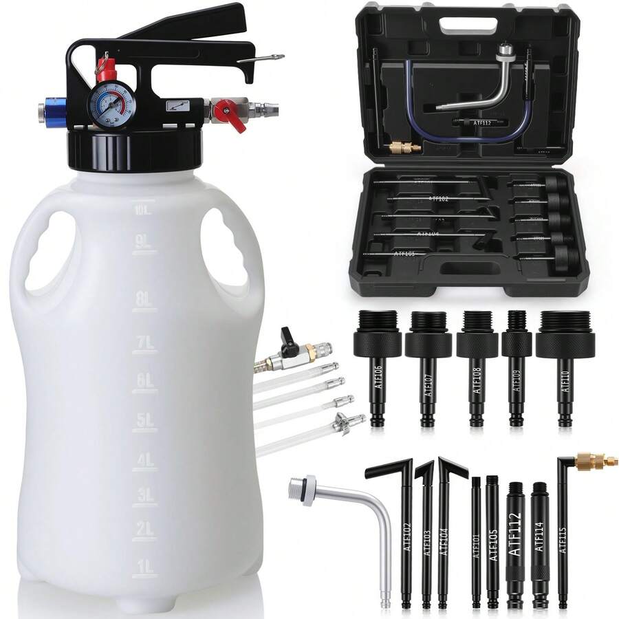 10-Liter Manual Pressure-Type Oil Extraction Pump, Automotive ...