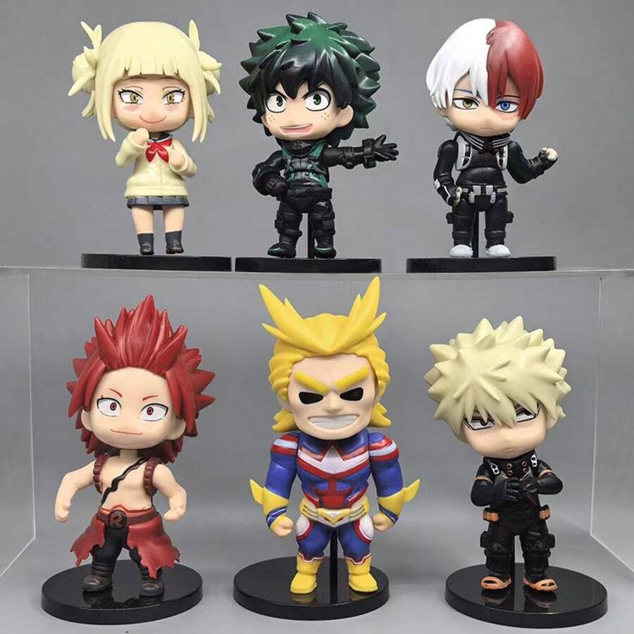 Chibi Blind Box Figuren, Cartoon Anime Sammlerstücke - Deku, Bakugou ...