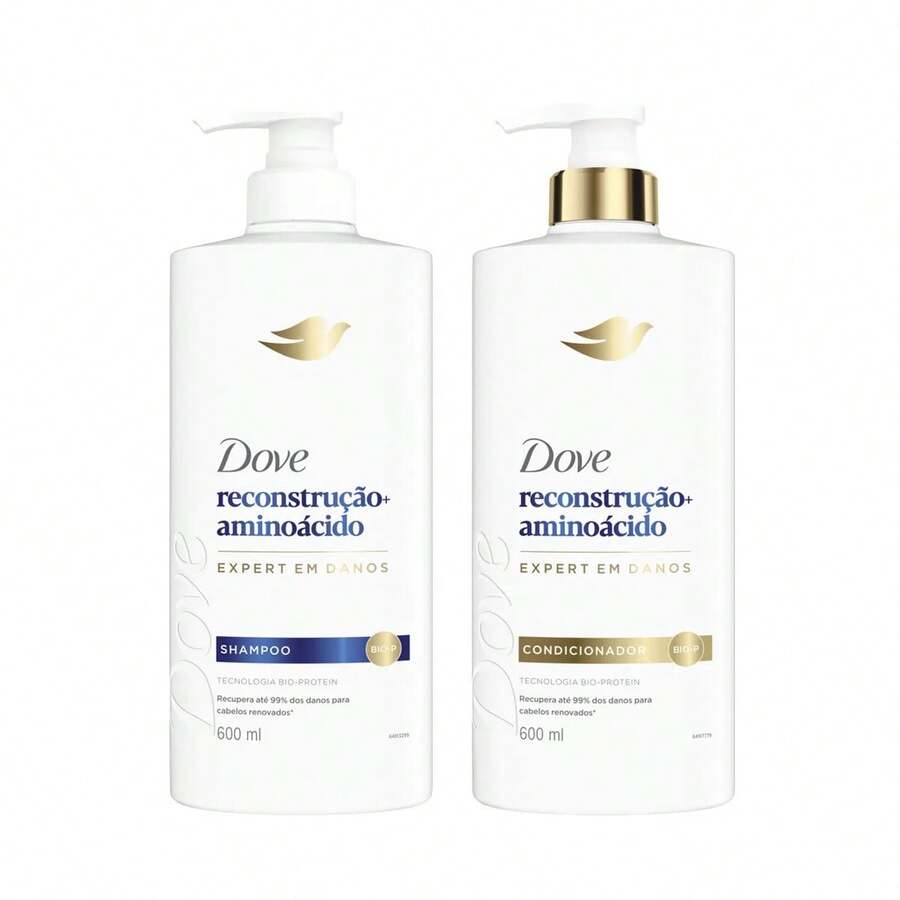 Dove Reconstruction + Amino Acid Kit – Shampoo 600ml + Conditioner ...