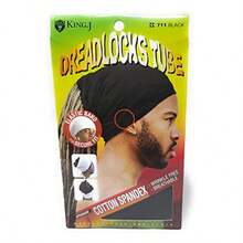 Tubo de algodón y spandex para dreadlocks unisex negro de King J | Mode ...