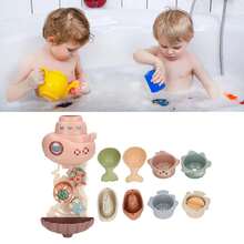 Badespielzeugset für Babys und Kleinkinder: U-Boot, Karussell und ...