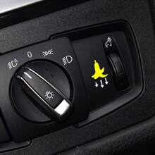 2 Peças Adesivos de Carro - Decalques de Botão de Casca de Banana ...